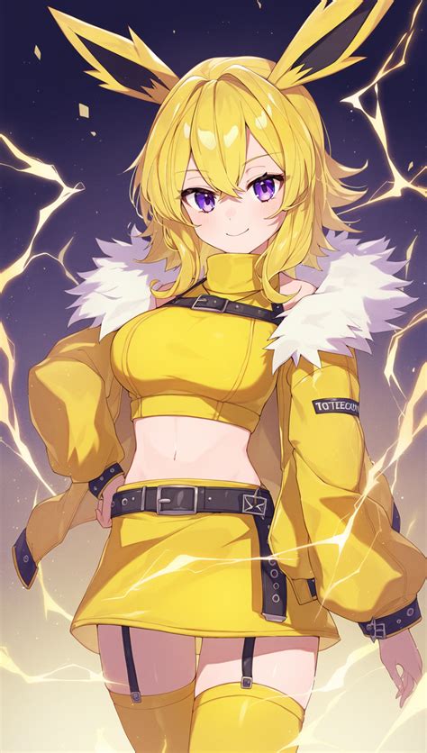 Jolteon Gijinka By Dannyblues24 On Deviantart