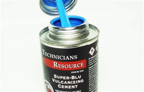 Technicians Choice Blue Vulcanizing Cement Tire Patch Glue