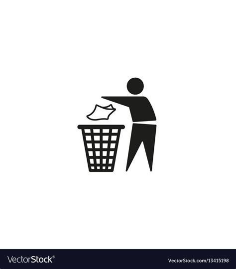 Recycle Man Logo Vector