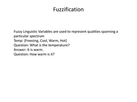 Ppt Fuzzification Powerpoint Presentation Free Download Id 4593844
