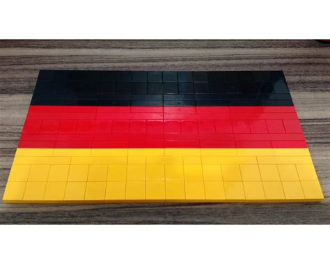Lego Moc German Flag By Eduardorimoli Rebrickable Build With Lego