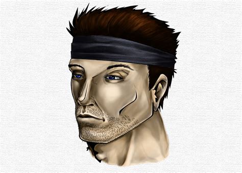 Mgs1 Solid Snake By Kyugetsuki Fanart Central