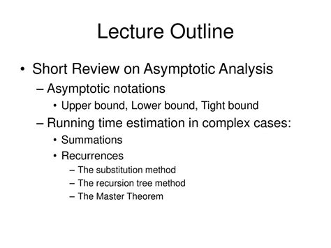 Analysis Of Algorithms Ppt Download