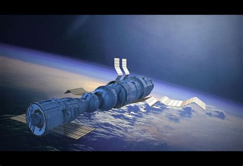 Spacecraft Free 3d Model 3ds Dae Blend Fbx Mtl Free3d