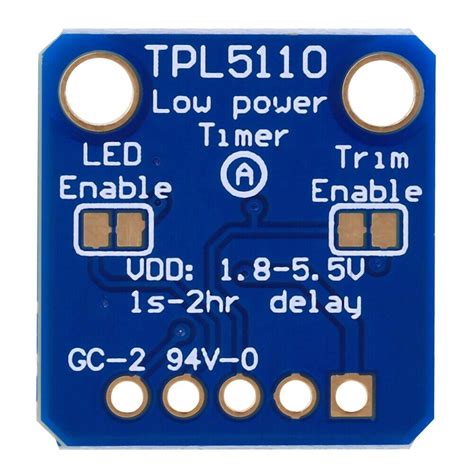 tpl5110 low power timer breakout module evaluate development board tool