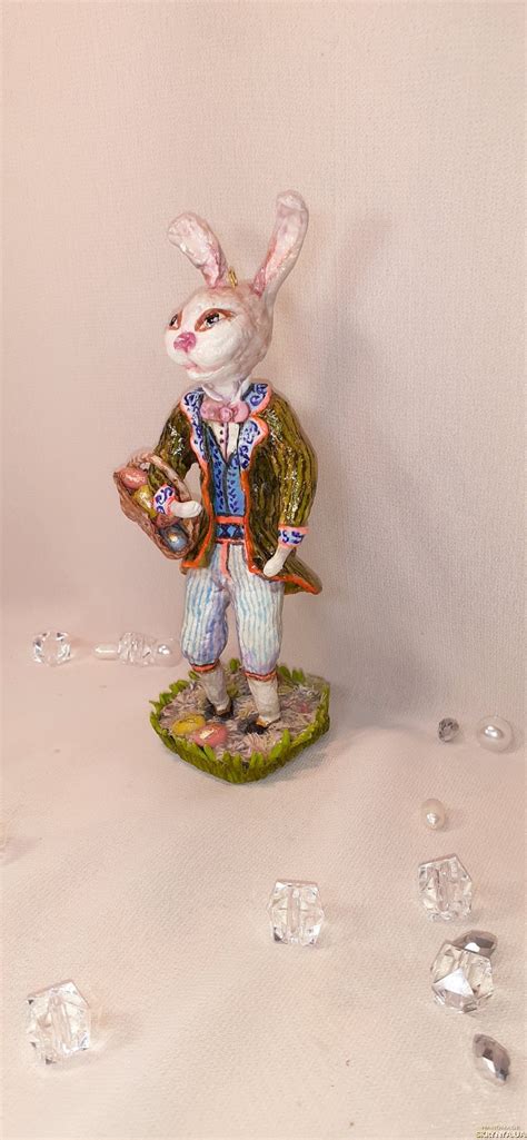 Купити Ватяна іграшка Пасхальний кролик Skrynya Ua