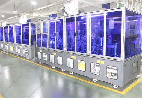 China Ac Contactor Automatic Assembly Testing Flexible Production Line