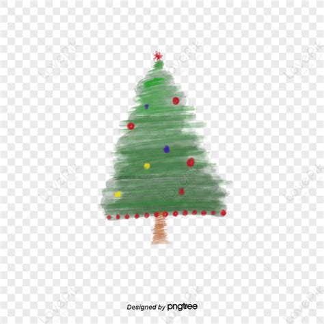 그린 크리스마스 트리축하합니다명랑한니트 Png 일러스트 무료 다운로드 Lovepik