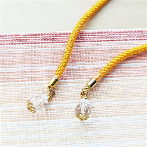 Japanese Obi Kazari Himo Decorative String Orangered Flower Knot Modern Sakura