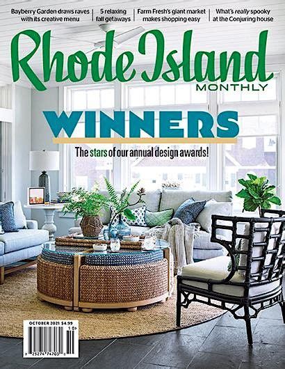 Rhode Island Monthlys 2022 Design Awards Rhode Island Design Center