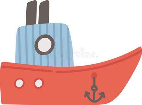 Cartoon Ship Vessel Stock Vector Illustration Of Vessel 365204652