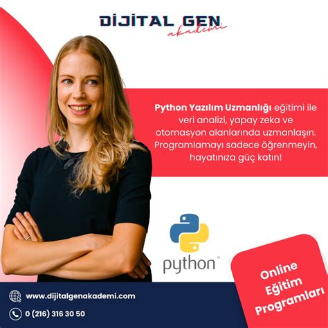 Python Yazılım Uzmanlığı Eğitimi Ile Dijital Gen Akademi Facebook