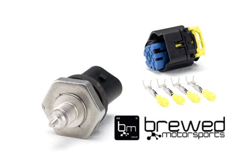 Haltech 150psi Oil And Fuel Pressure Temp Sensor Brewed Motorsports