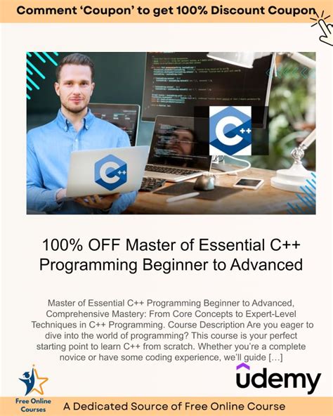 Free Online Courses On Linkedin Freecourse Udeycourse Cpp Programming Learncoding Techskills