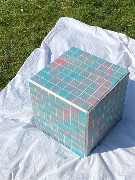 Tiled Cube Galaxy Design Fliesen Mosaik