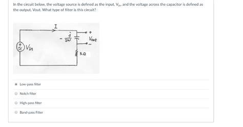 Solved In The Circuit Below The Voltage Source Is Defined