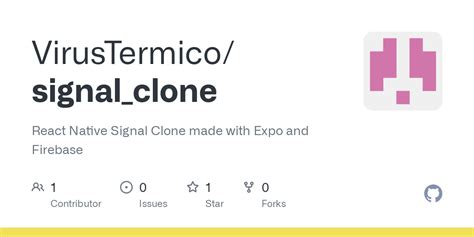 GitHub VirusTermico Signal Clone React Native Signal Clone Made With Expo And Firebase