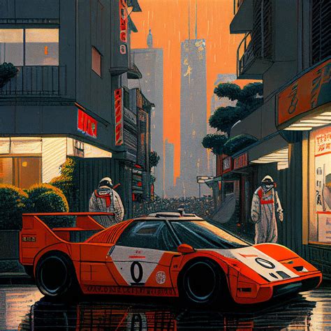 Tokyo Scene Illustrated By Georges Franois Dd Bd A Ad Dfeffb By Asar