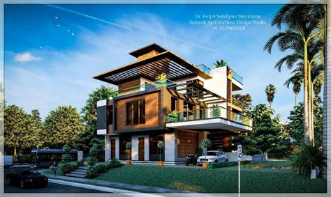 Arkalpit Sherkhane On Linkedin Design Pune 3ddesign Elevation