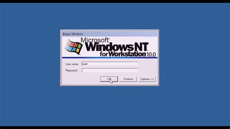 Старый экран входа в windows 10 classic logon shell YouTube