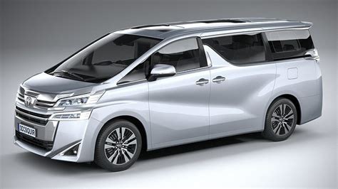 Toyota Vellfire Base 2023 3d Model Cgtrader