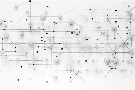 Abstract Pattern Inspired By Futuristic Circuitry Using Lines And