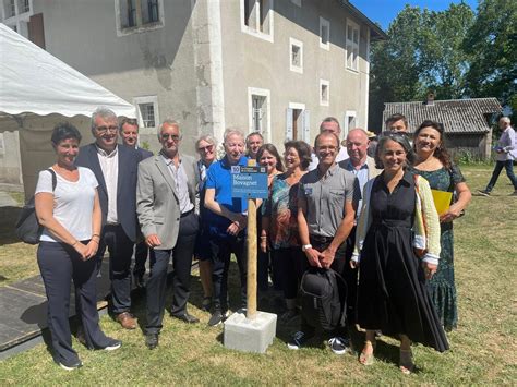 Inauguration du projet chemin de mémoire août à Attignat oncin un hommage émouvant aux
