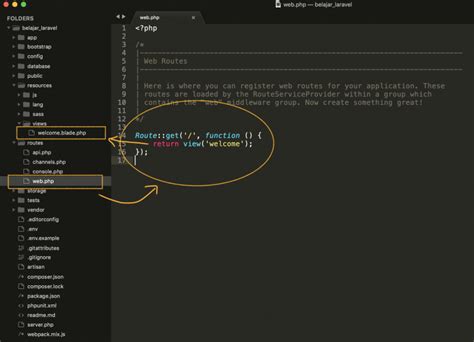 Tutorial Laravel 2 Belajar Route Dan View Pada Laravel Malas Ngoding