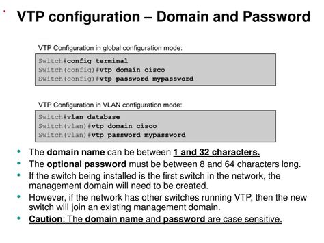 PPT Ch VTP Trunking VTP Inter VLAN Routing PowerPoint Presentation ID