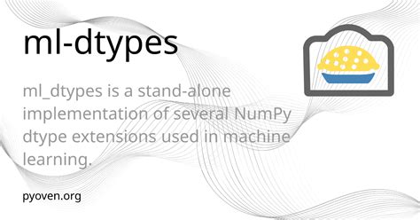 ml dtypes oven