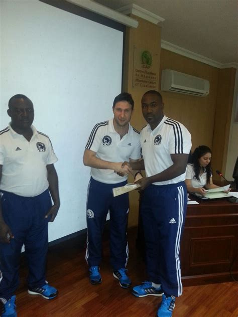 Caf Instructors Course Ugandans Excel In Cameroon Fufa Federation