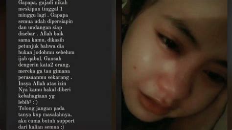 Cerita Sebenarnya Gadis Pekalongan Gagal Nikah Jelang Hari Akad Curhatan Viral Di TikTok
