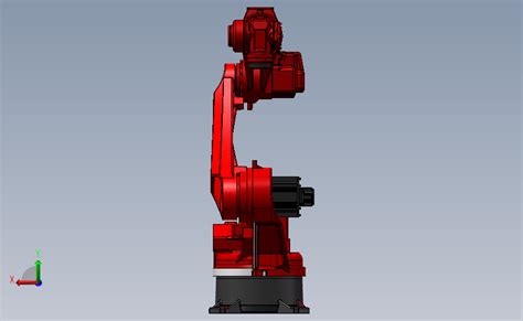 六轴机械手模型solidworks 2016模型图纸下载 懒石网