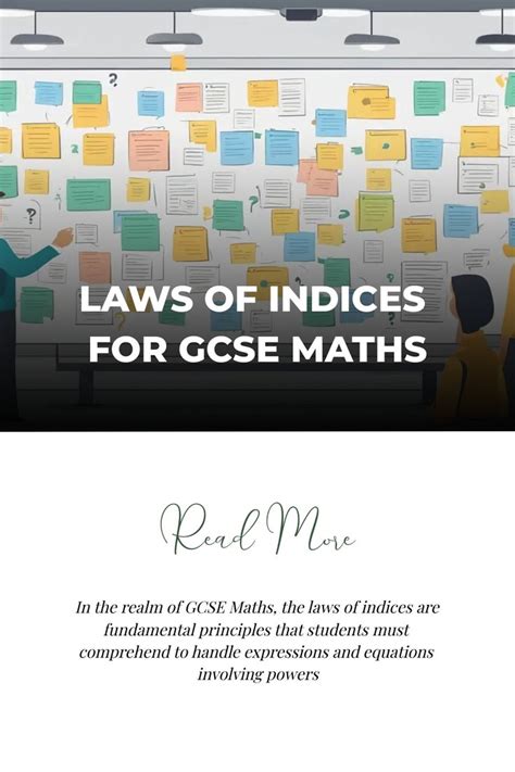 Laws Of Indices For Gcse Maths The Teaching Couple In 2024 Gcse Math Mathematical