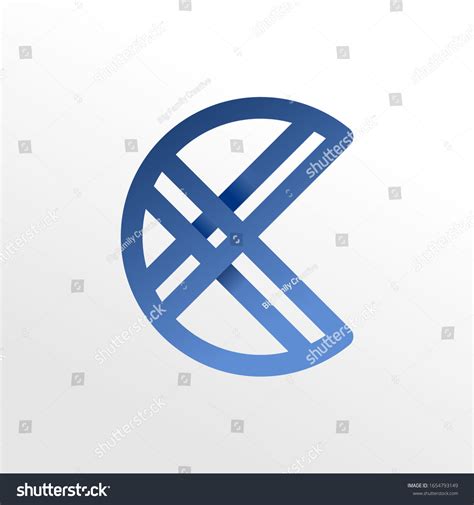 라인 문자 C 로고 벡터 스톡 벡터로열티 프리 1654793149 Shutterstock