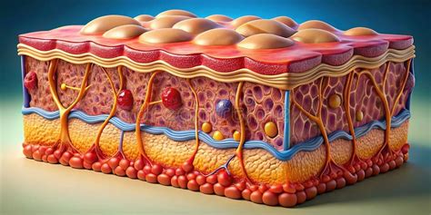 Comprehensive Anatomy Of The Hypodermis A Detailed Illustration Of The Subcutaneous Layers