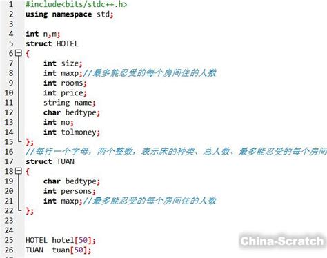 【老潘信息学系列】201x年noip竞赛题详解三 《旅馆》scratch少儿编程网
