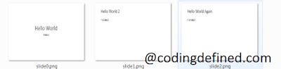 Convert Each Slide Of Powerpoint Presentation To Image In C Coding Defined