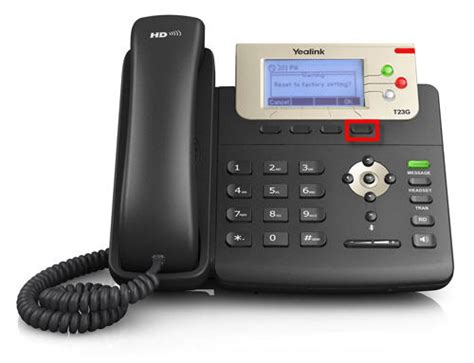 Factory Reset On Yealink Hosted And Sip Truck Voip Services