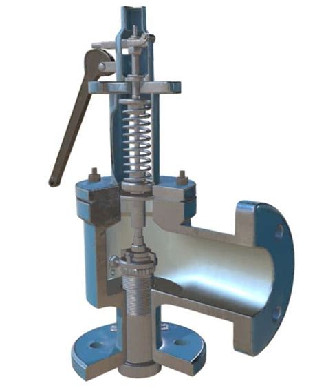 Safety Relief Valve Srv Cross Section Explained Savree