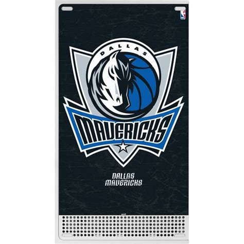 Dallas Mavericks Black Primary Logo Microsoft Xbox Skin Nba Skinit