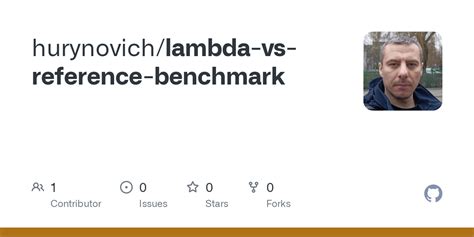 GitHub Hurynovich Lambda Vs Reference Benchmark