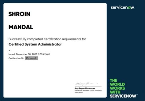 Shroin Mandal On Linkedin Servicenow Csa