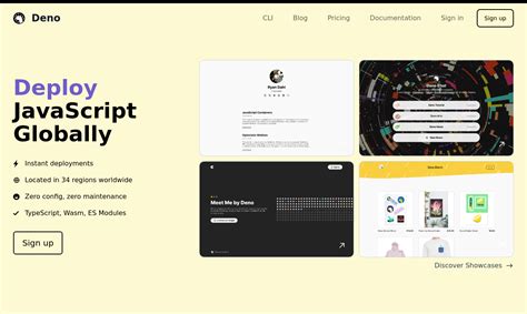 Deno Deploy Deploy JavaScript Globally Resource Fyi
