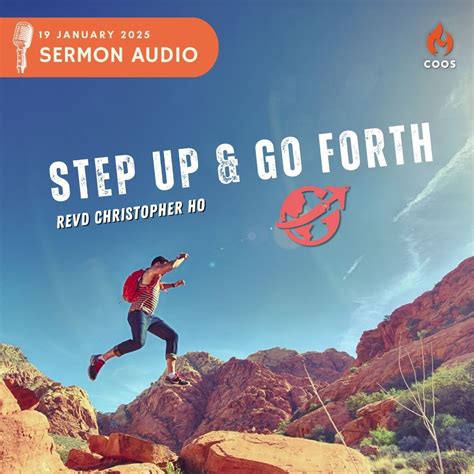 Step Out And Go Forth Audio Church Of Our Saviour Singapore