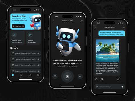 Ai Chatbot Mobile App By Ronas It Uiux Team On Dribbble