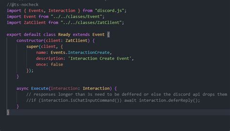 What Causes This To Be Seen As An Unknown Interaction Discordjs Imagine An App