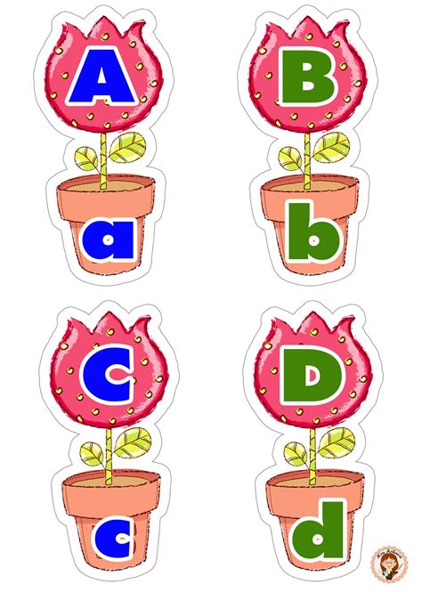 ดอกไม้ Abc สื่อการเรียนรู้ Nk Medai