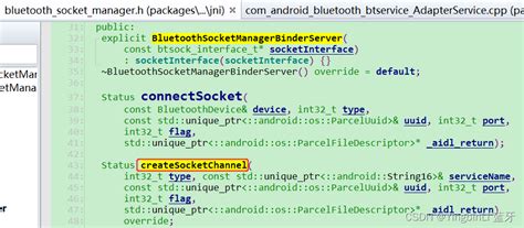andorid bluetoothsocket的工作原理之一 bluetoothsocket 原理 csdn博客