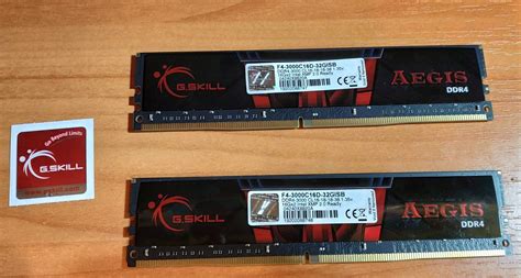 Обзор от покупателя на Оперативная память G Skill Ddr4 32gb 2x16gb
